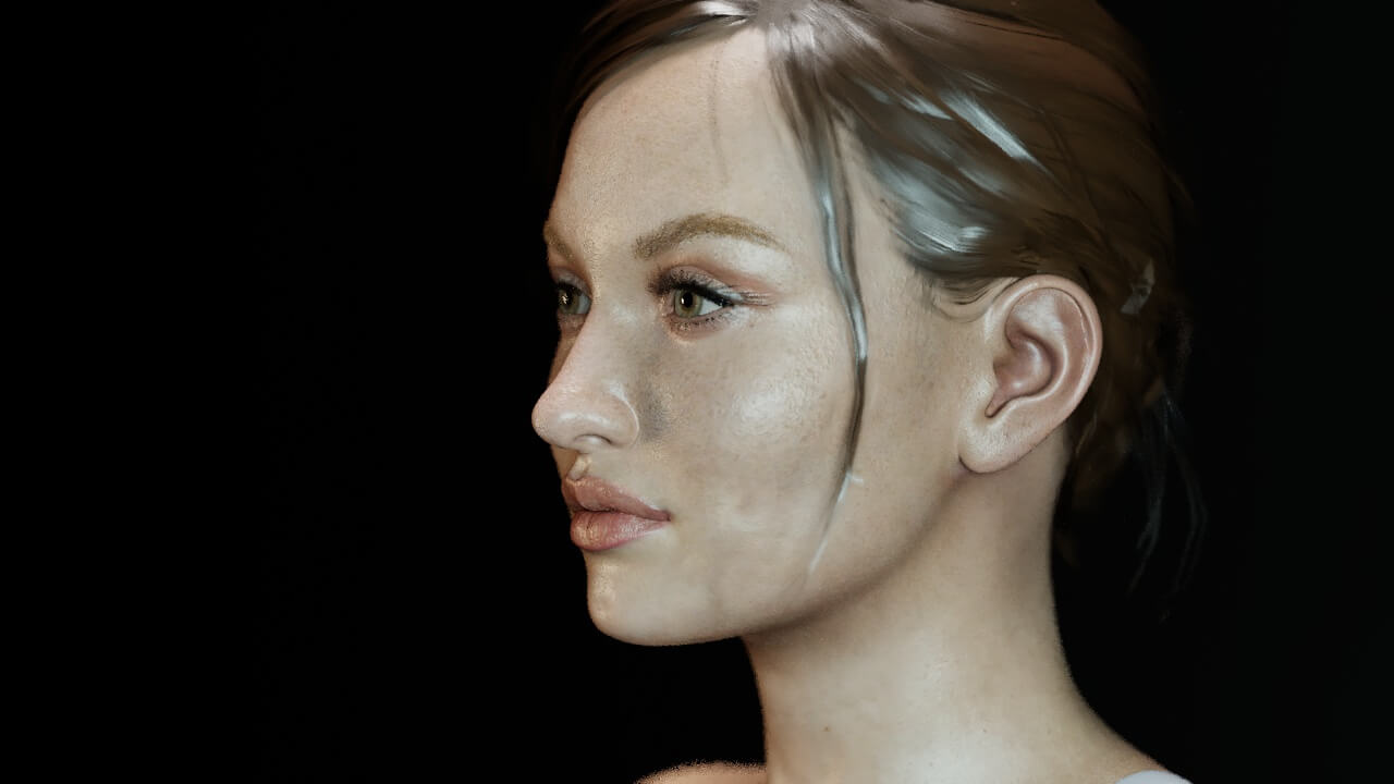 Emilia Brown - 3D Model by RKstudio