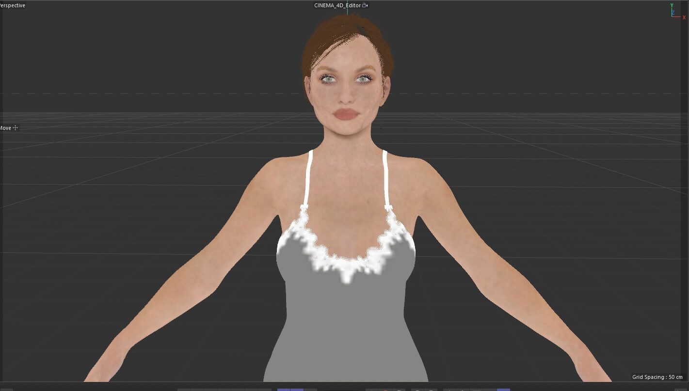 Emilia Brown - 3D Model by RKstudio