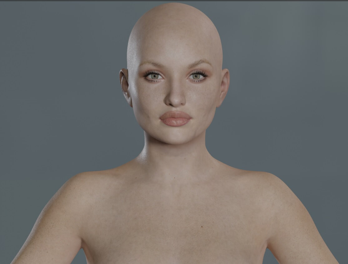 Emilia Brown - 3D Model by RKstudio