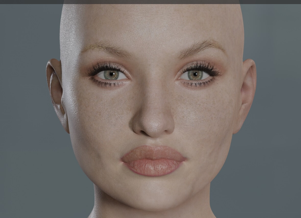 Emilia Brown - 3D Model by RKstudio