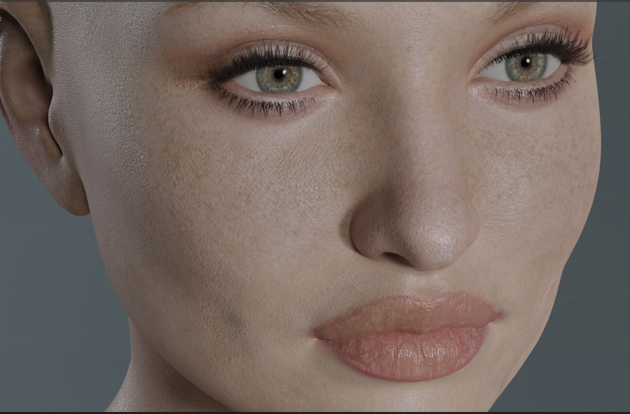 Emilia Brown - 3D Model by RKstudio