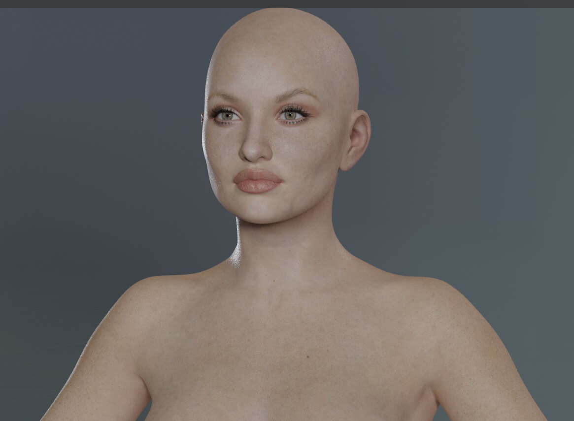 Emilia Brown - 3D Model by RKstudio