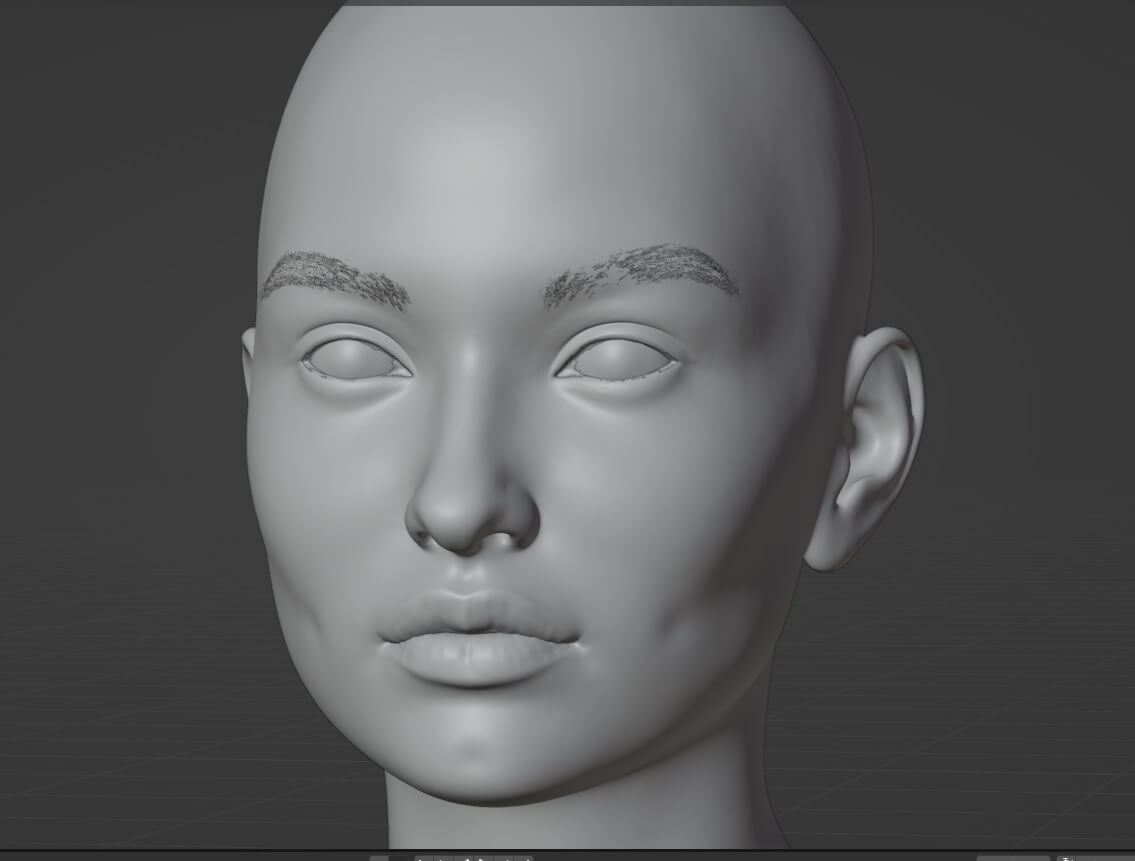 Emilia Brown - 3D Model by RKstudio