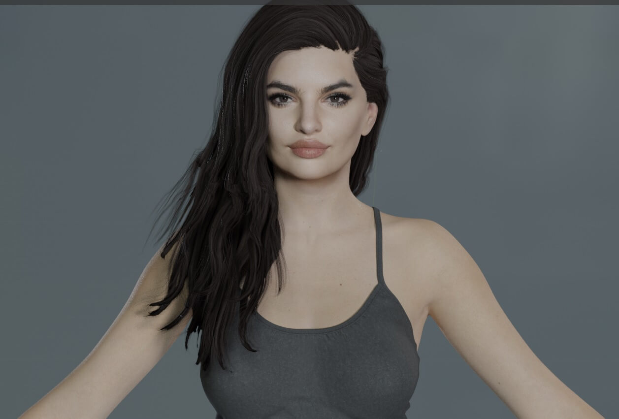 Emelia Ratay Model by RKstudio