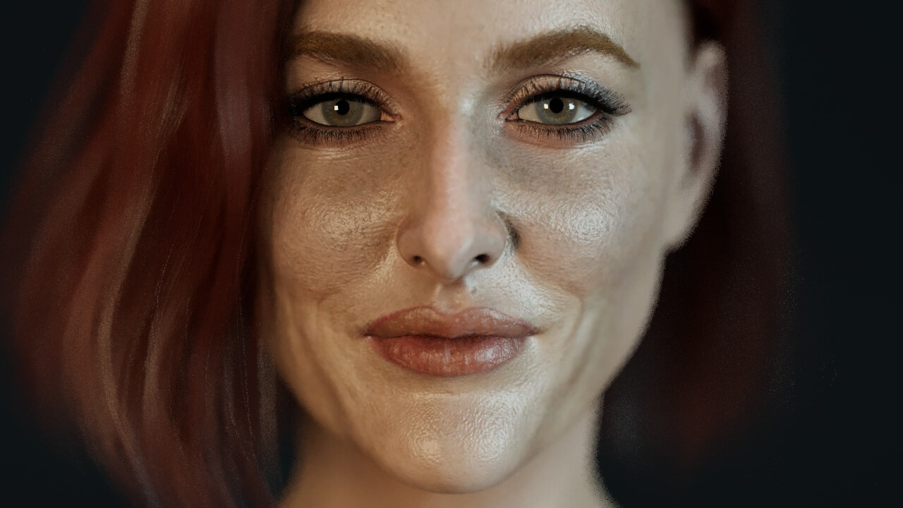 Julienne Anders - 3D Model by RKstudio