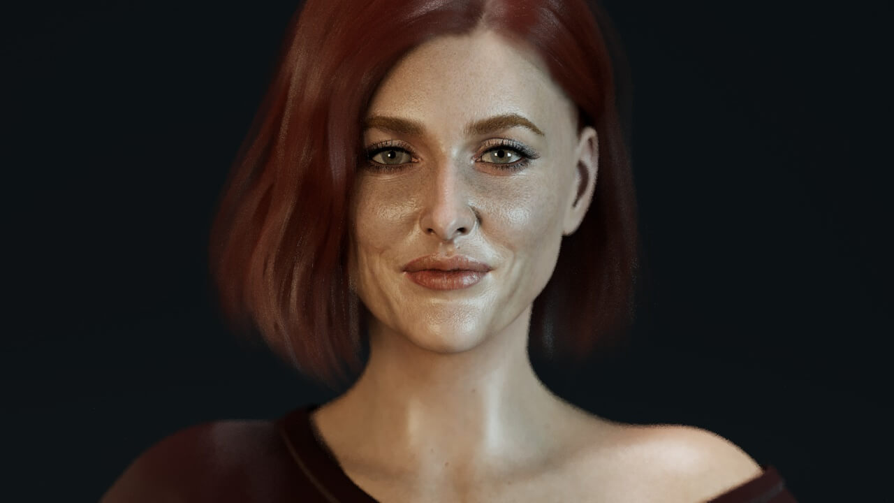Julienne Anders - 3D Model by RKstudio