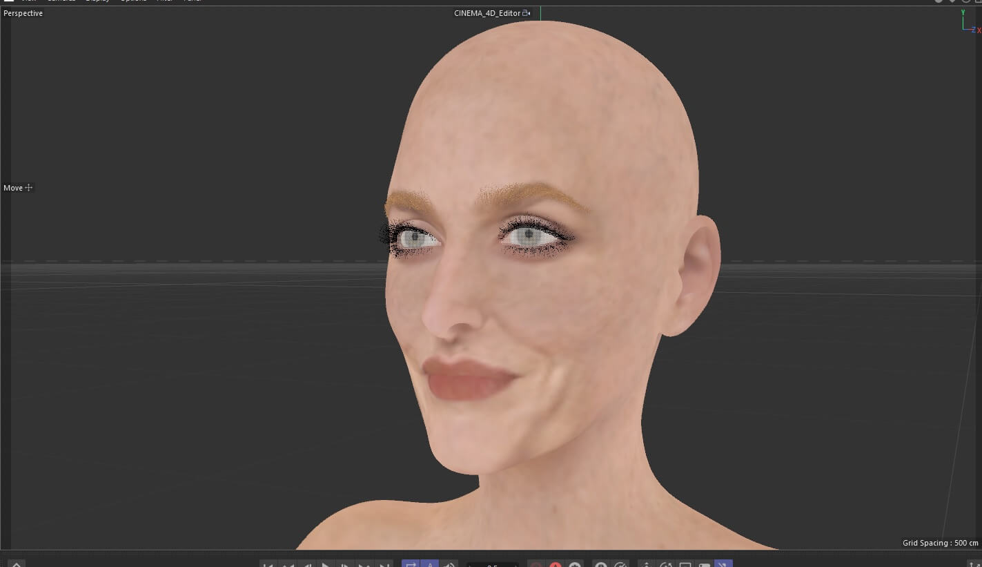 Julienne Anders - 3D Model by RKstudio