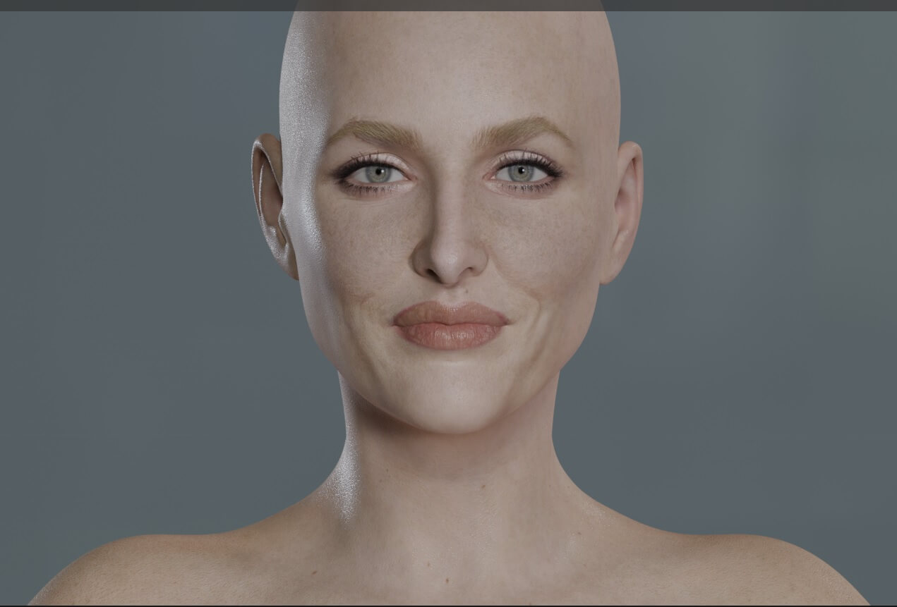 Julienne Anders - 3D Model by RKstudio