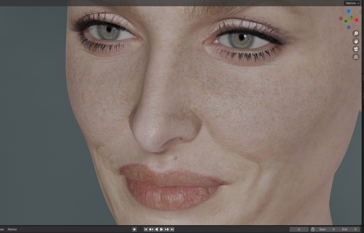 Julienne Anders - 3D Model by RKstudio