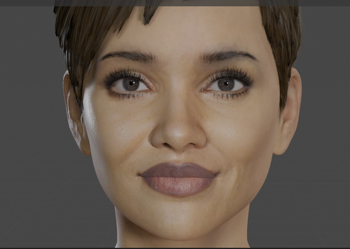 Halle Berry Model by RKstudio