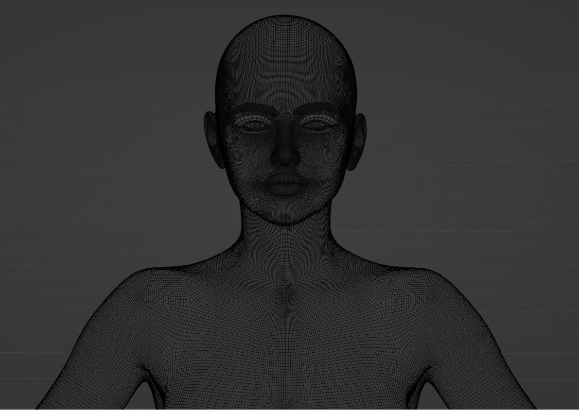 Kathrina Newman - 3D Model by RKstudio