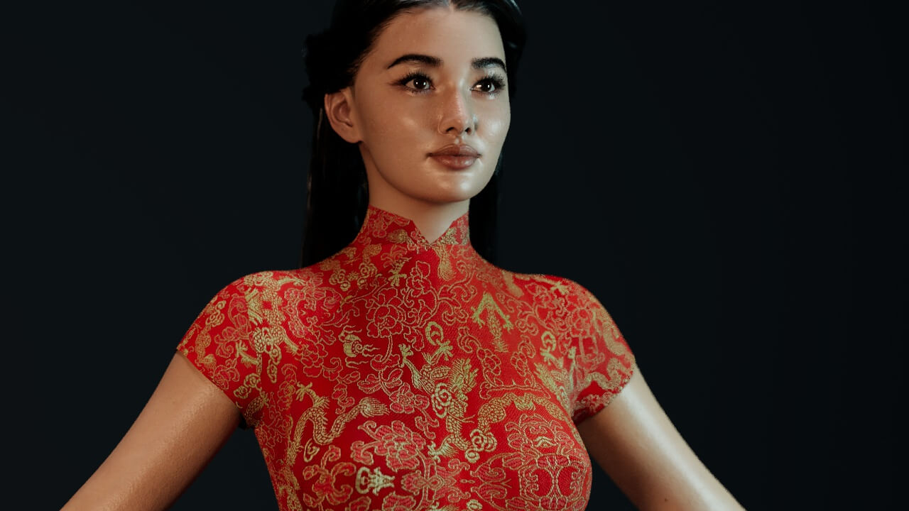 Lia Queen Model by RKstudio