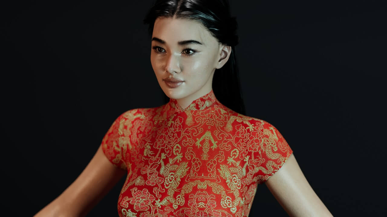 Lia Queen Model by RKstudio