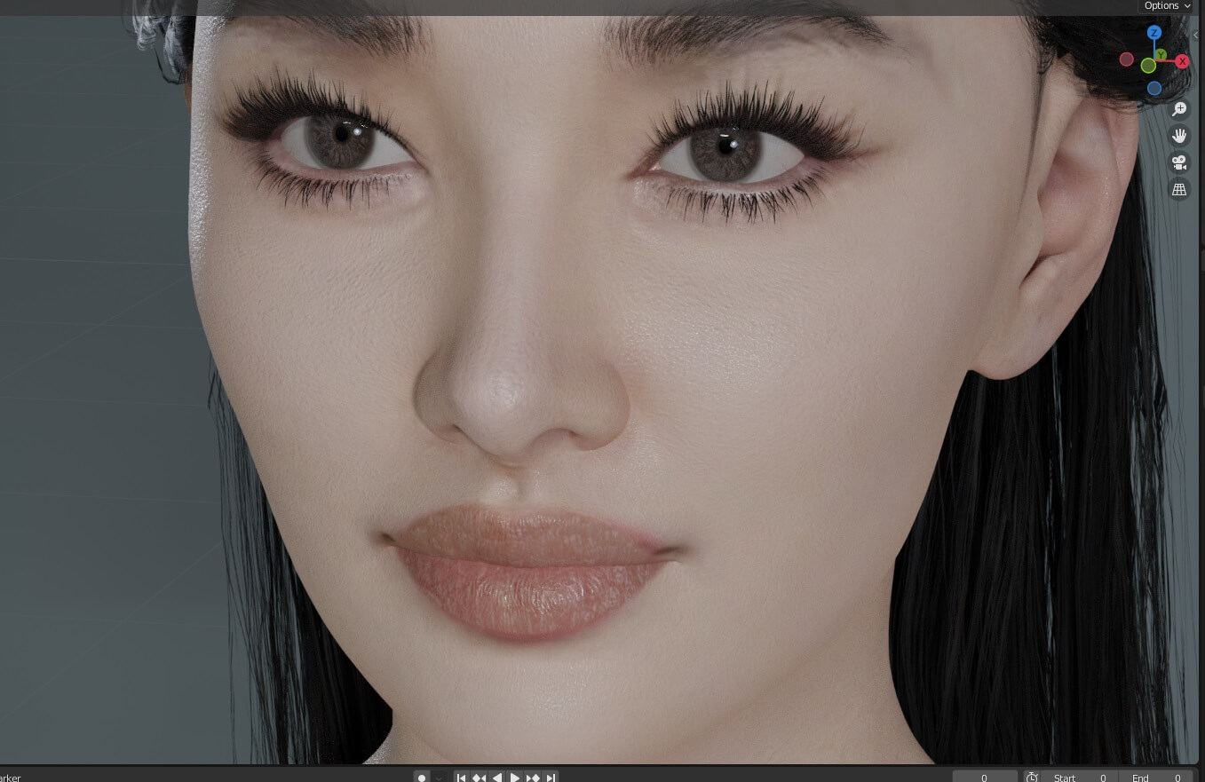 Lia Queen Model by RKstudio