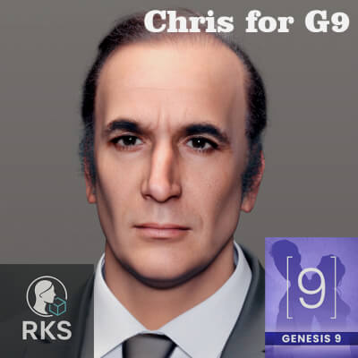 RKS Chris for Genesis 9 - Daz Content by RKstudio