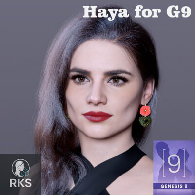 RKS Haya for Genesis 9 - Daz Content by RKstudio