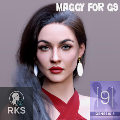 RKS Maggy for Genesis 9 - Daz Content by RKstudio