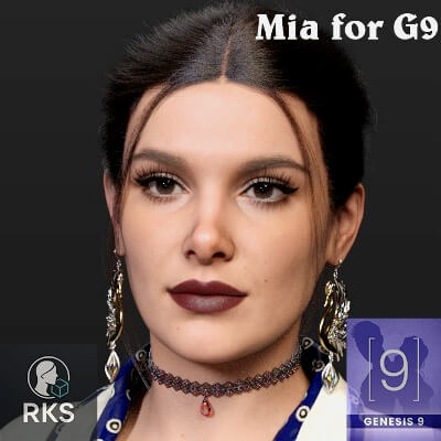 RKS Mia for Genesis 9 - Daz Content by RKstudio
