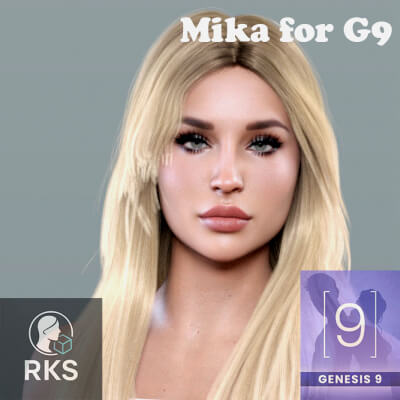 RKS Mika for Genesis 9 - Daz Content by RKstudio