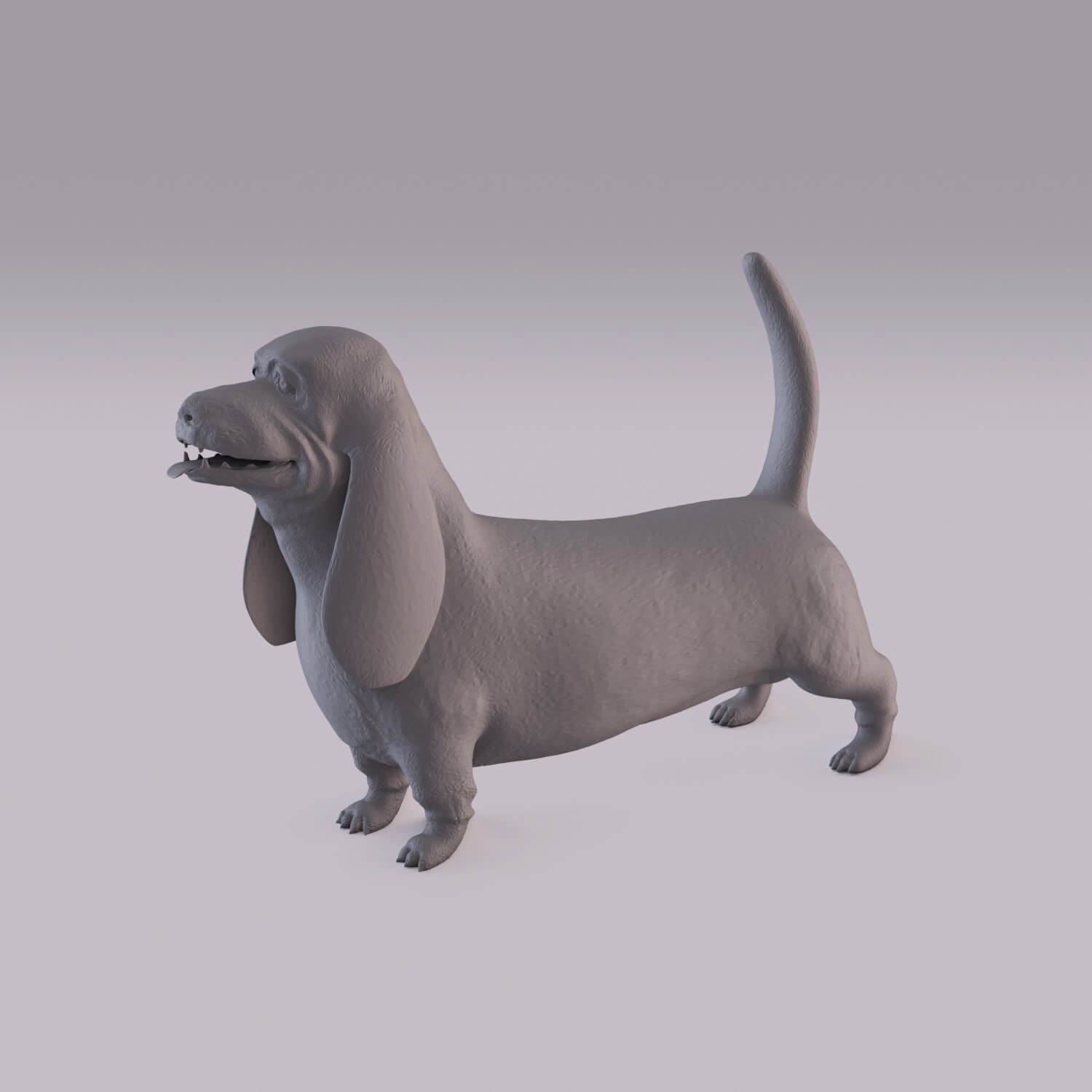 Basset Hound - 3D Print Model by rmilushev