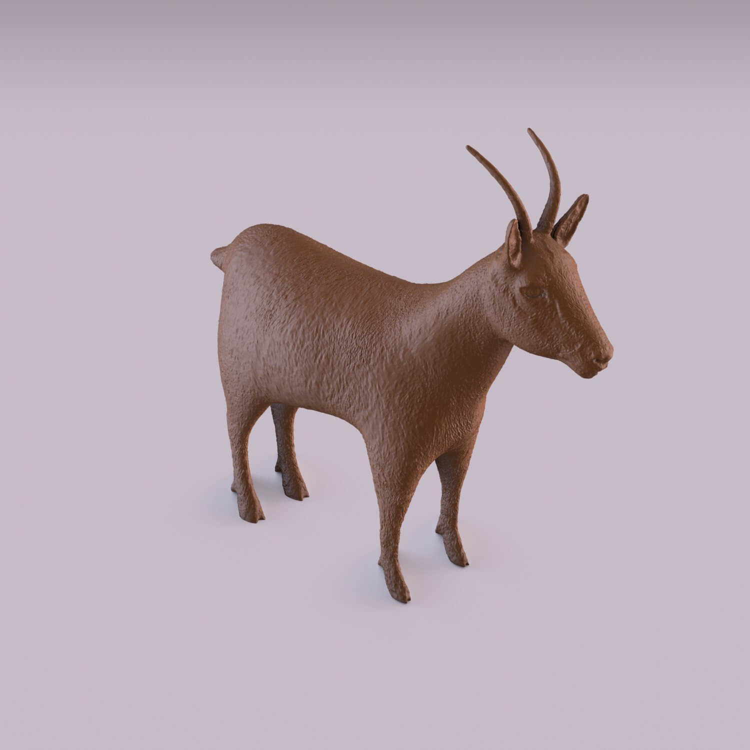 Goat - 3D Model by rmilushev