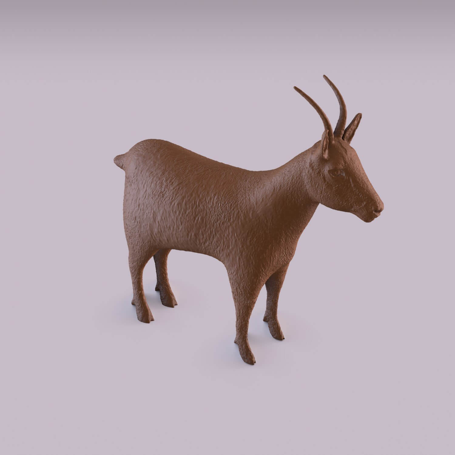 Goat - 3D Model by rmilushev