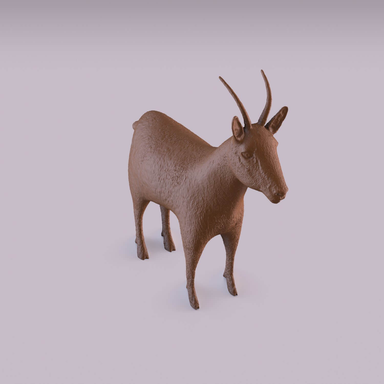 Goat - 3D Model by rmilushev