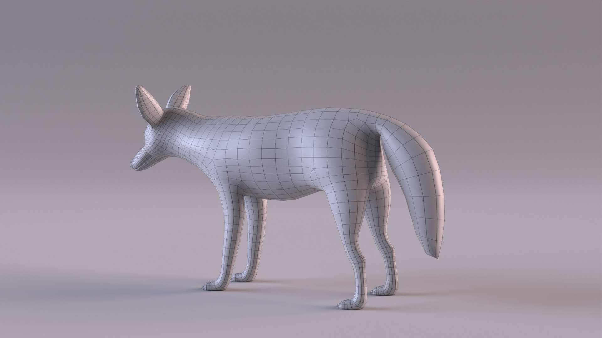 Jackal Animal - 3D Model by rmilushev