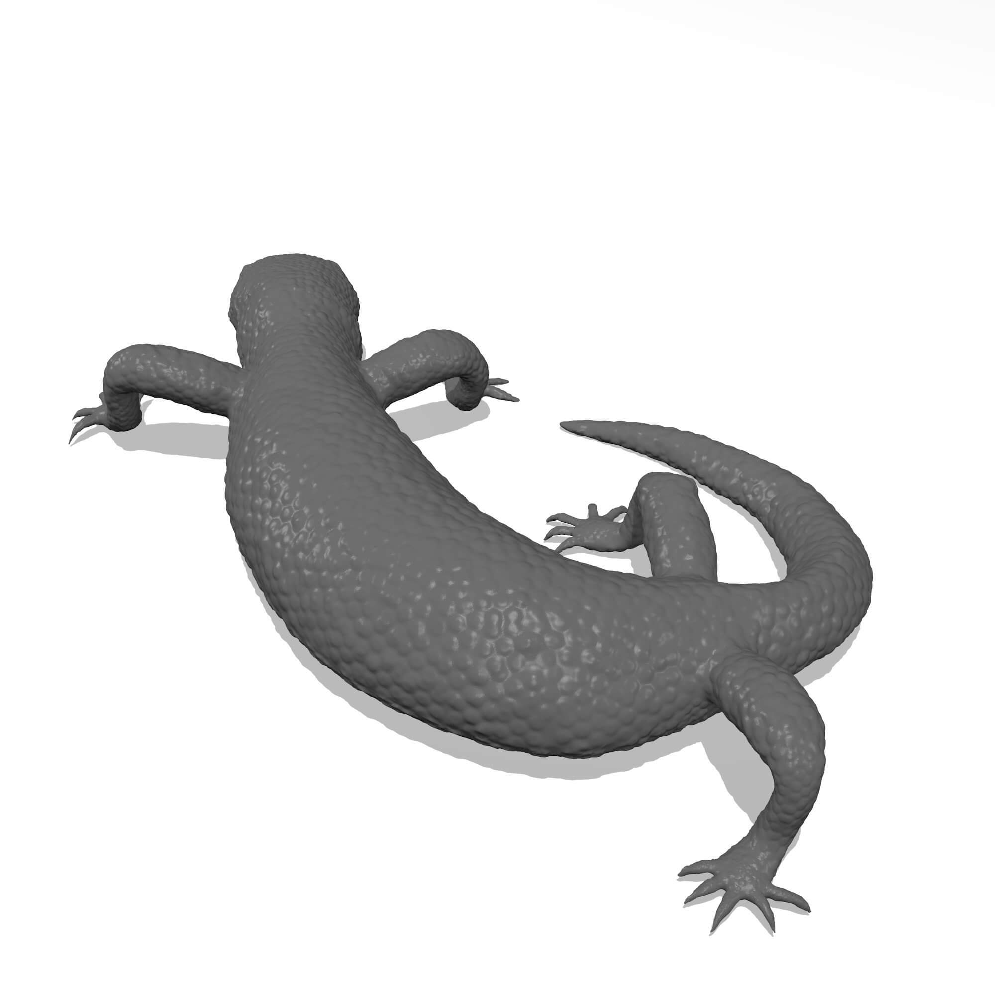 Mexican Beaded Lizard - 3D Model by rmilushev