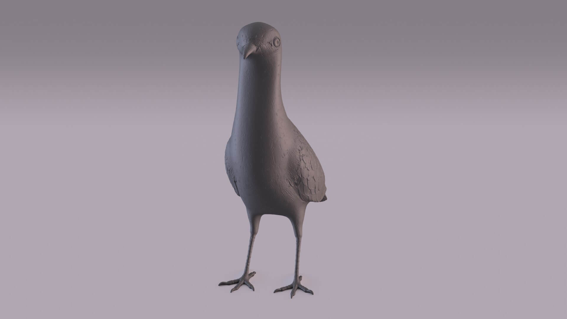 Pigeon - 3D Model by rmilushev
