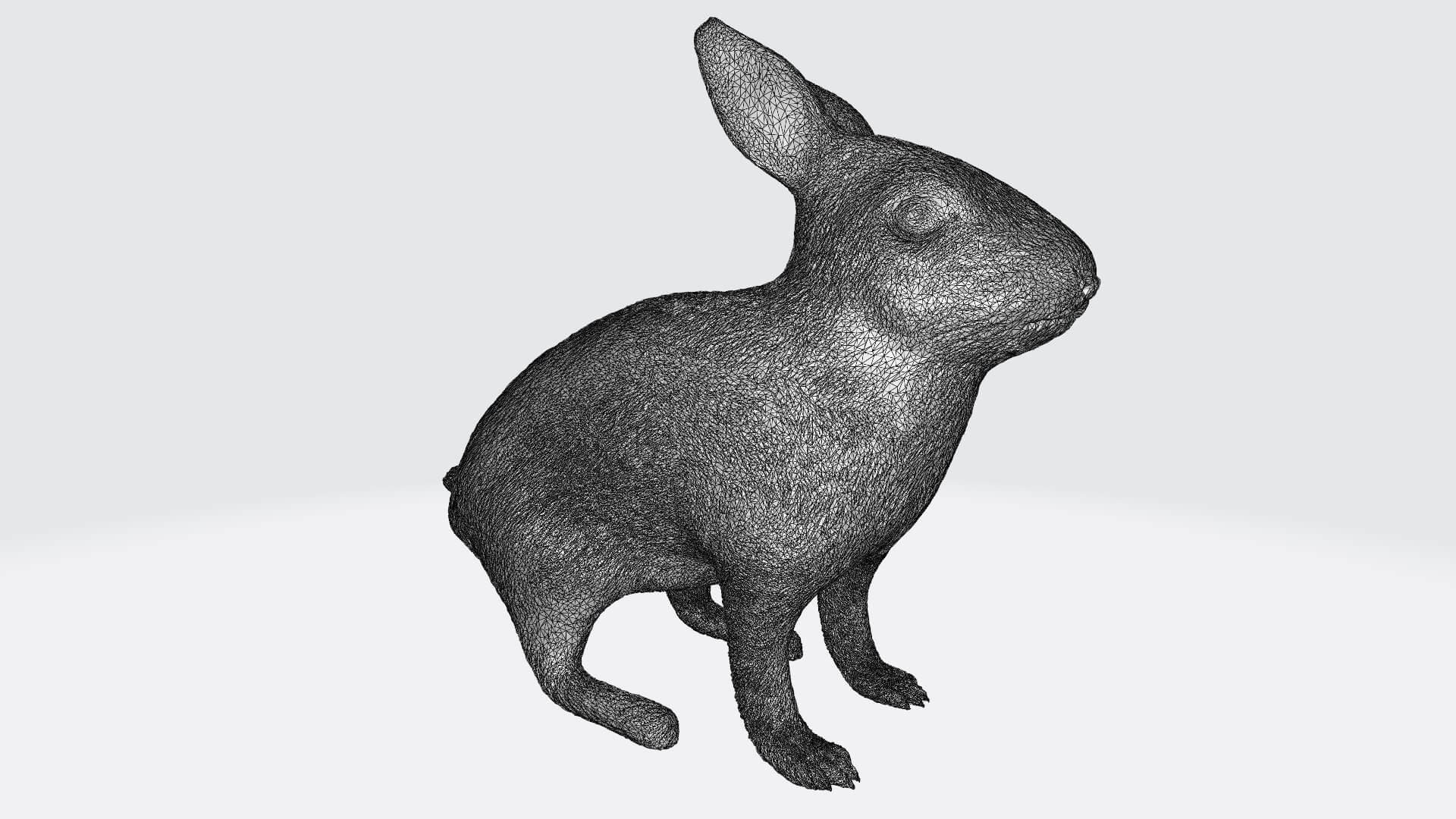 Rabbit - 3D Model by rmilushev