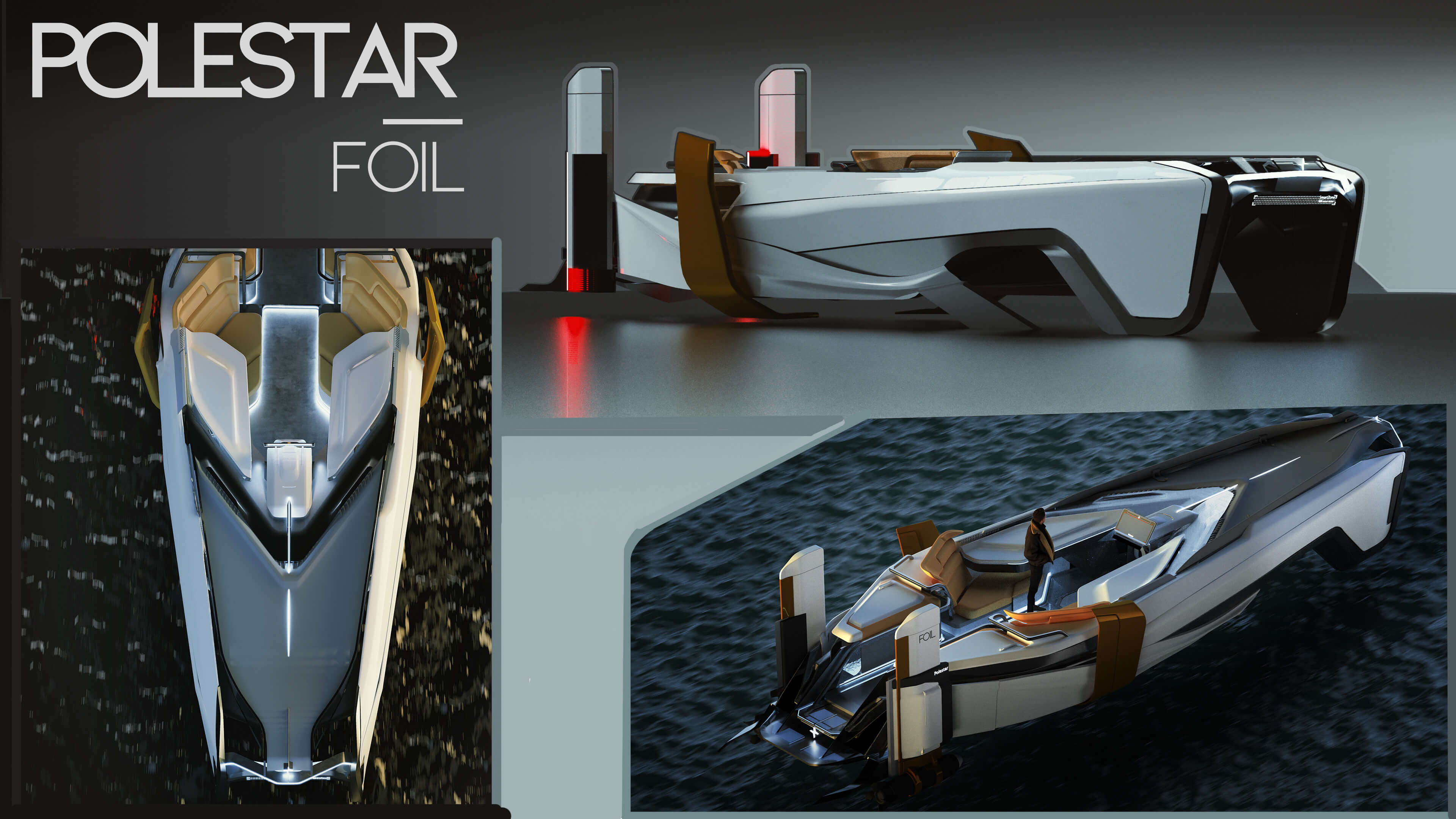 Polestar Foil 3D Render, Digital Art by rmlambert95