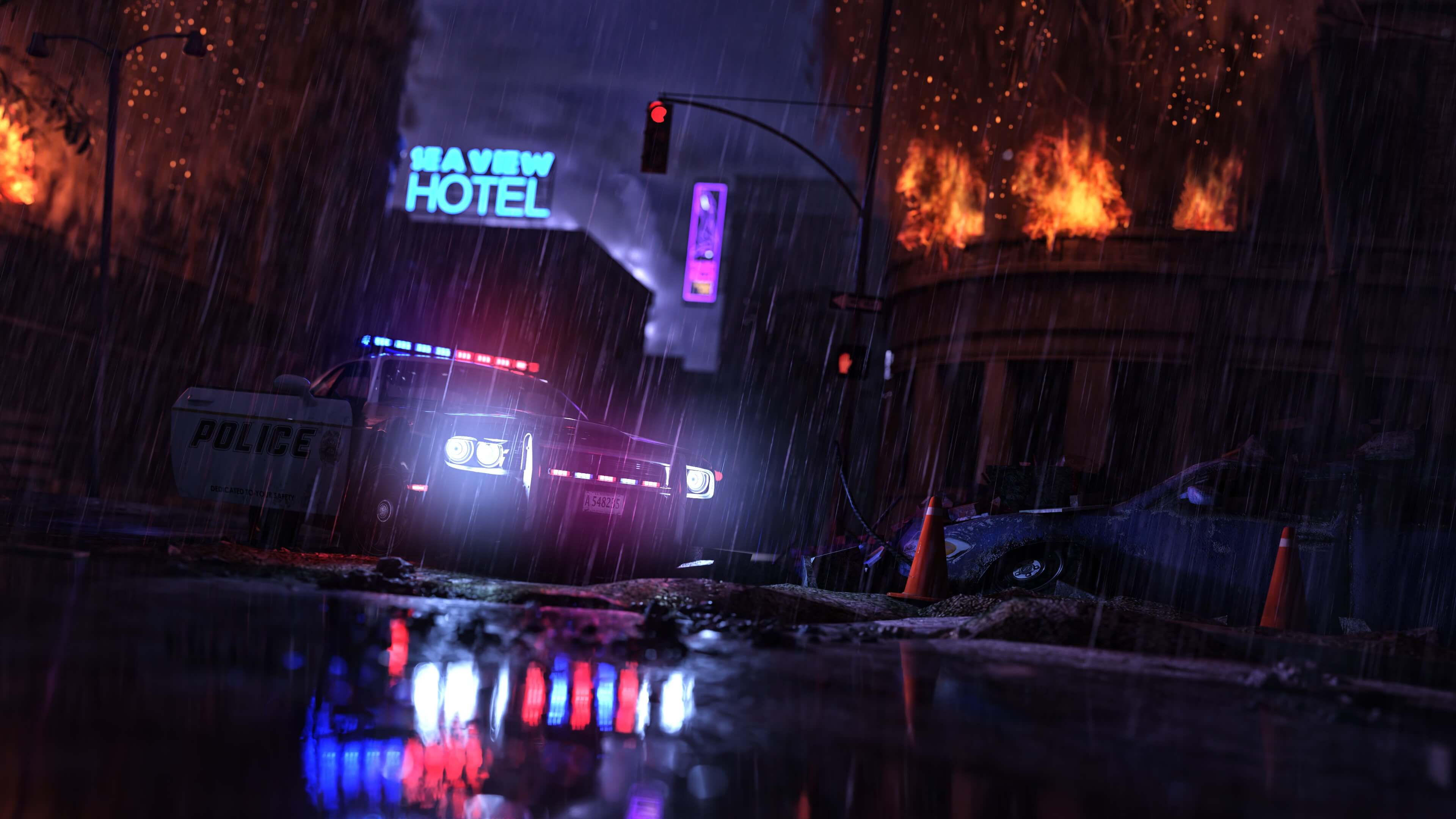 Aftermath 3D Render, Digital Art by RN83