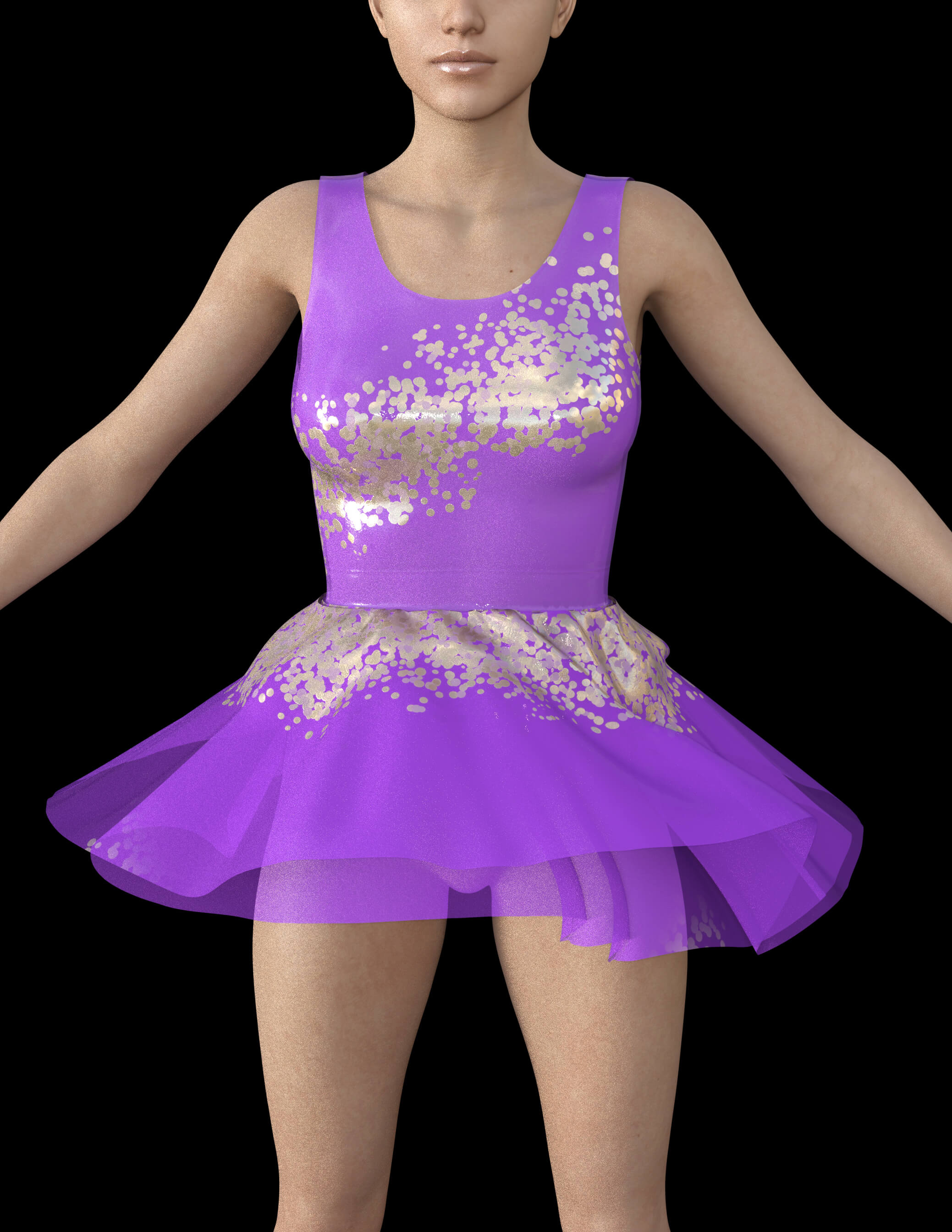 Ballerina Outfit for Genesis 8 Female - Free Daz Content by RN95