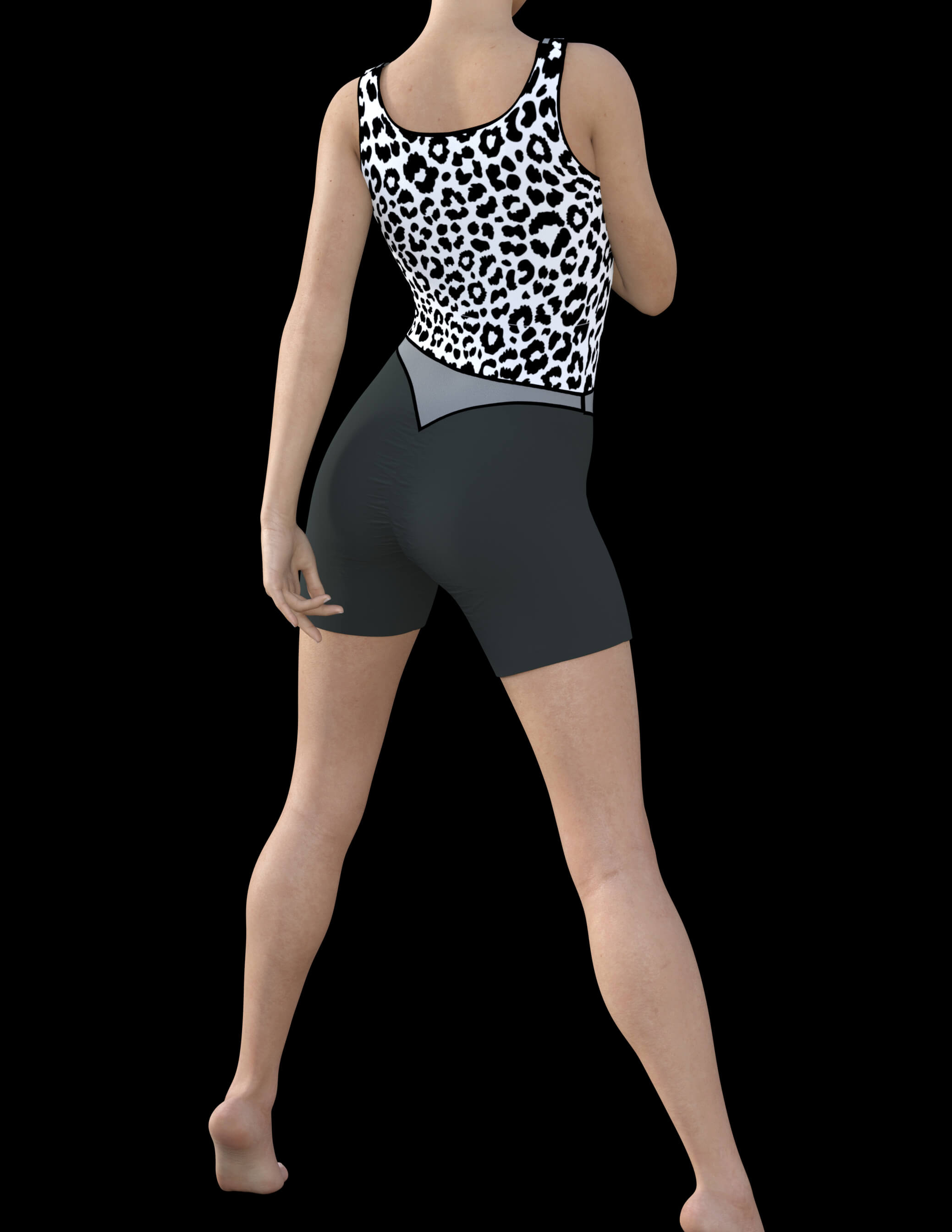 Bodysuite Workout Outfit for Genesis 8 Female - Daz Content by RN95