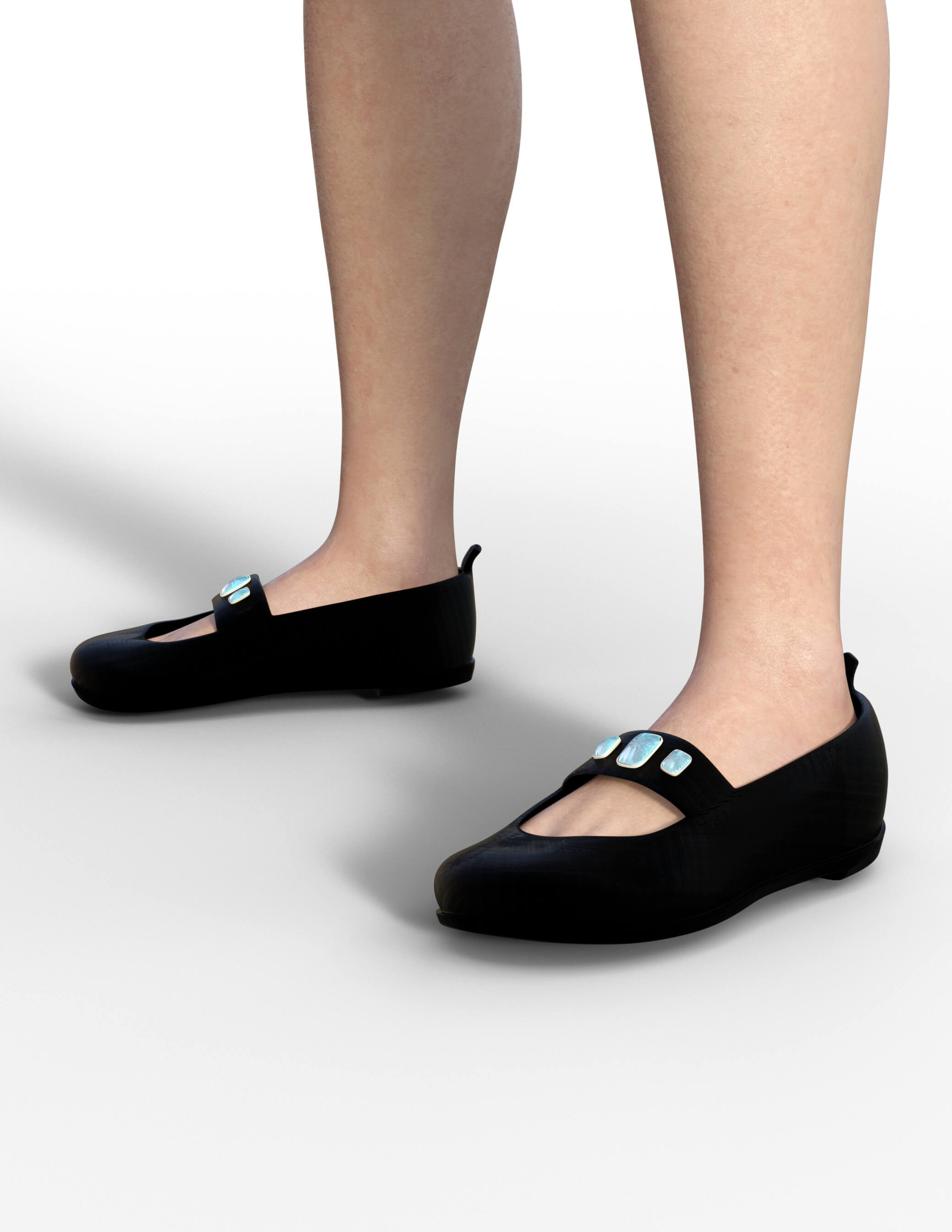 Cute Ballerina Type Shoes for Genesis 8 Female - Daz Content by RN95