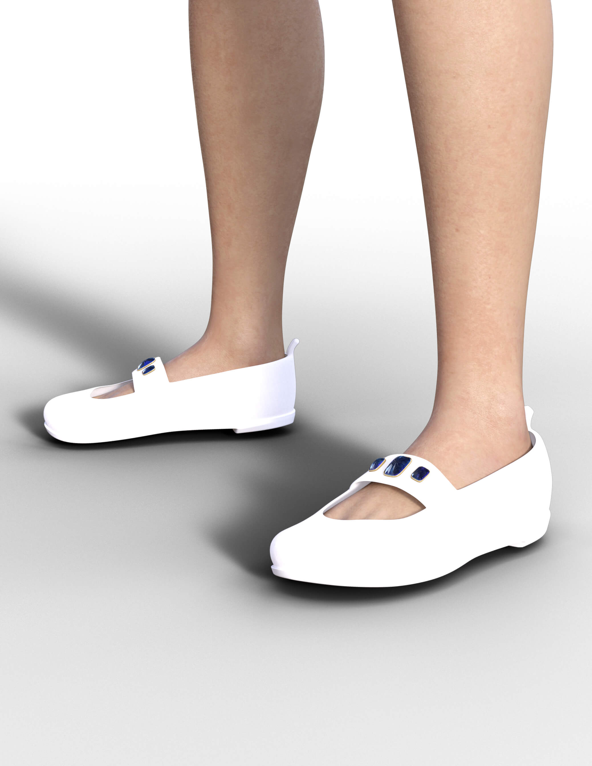 Cute Ballerina Type Shoes for Genesis 8 Female - Daz Content by RN95