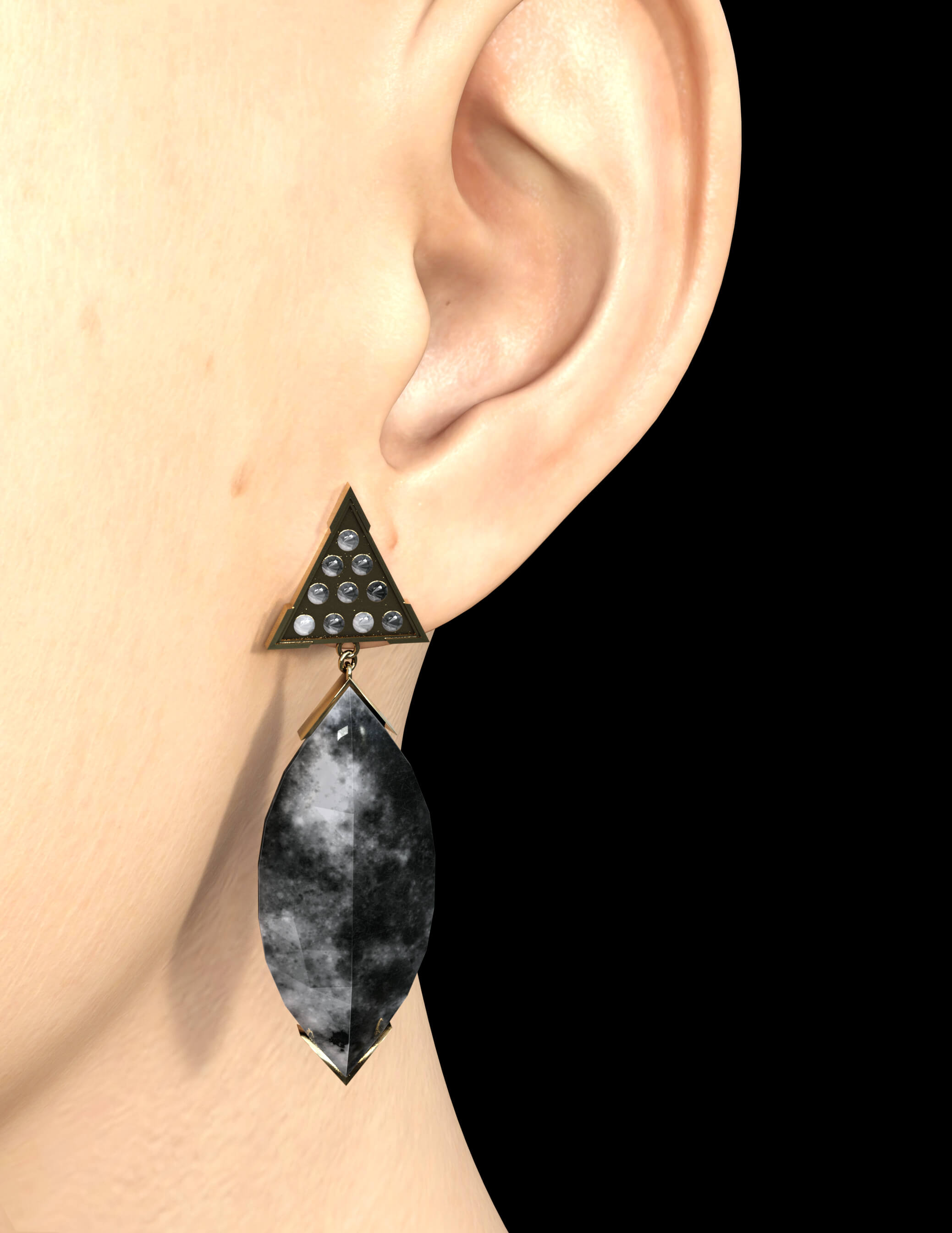 5 Earring Collection for Genesis 8 Female by RN95