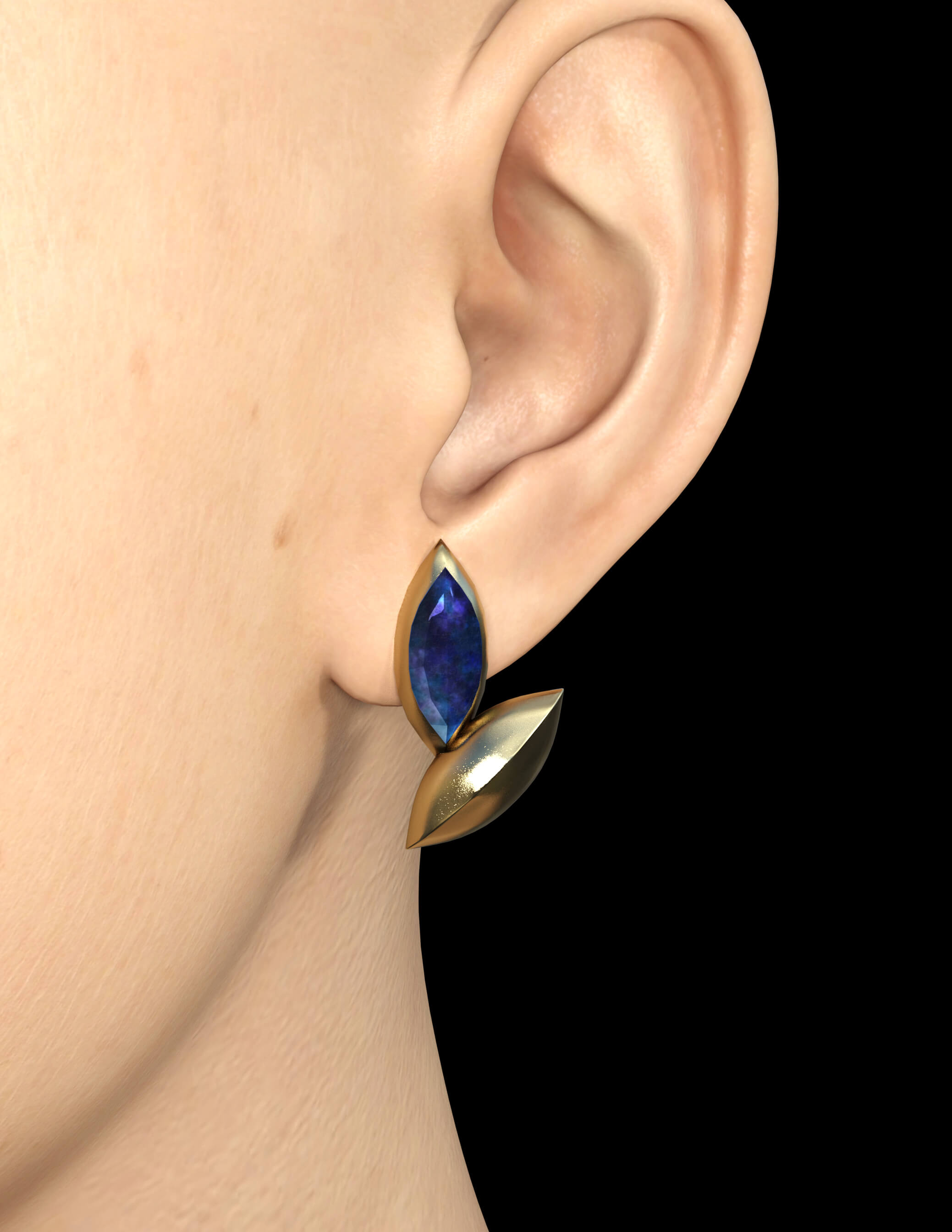 5 Earring Collection for Genesis 8 Female by RN95