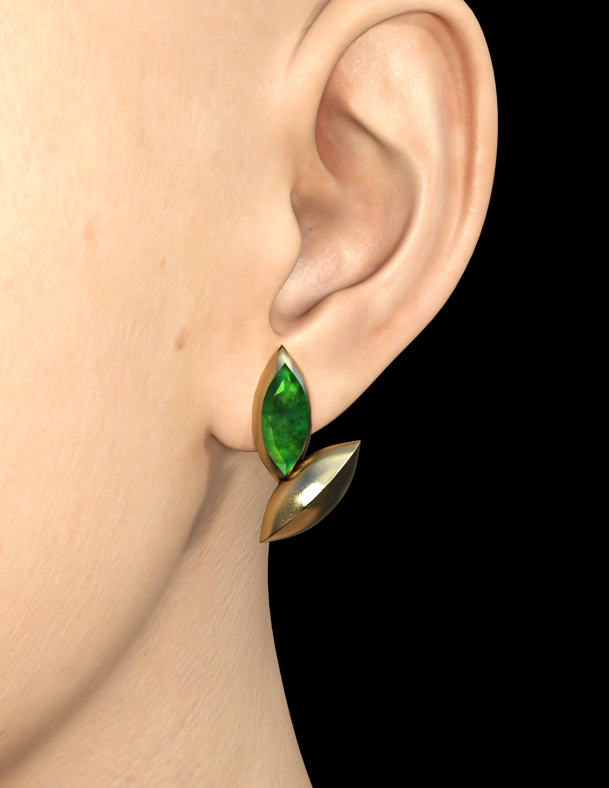 5 Earring Collection for Genesis 8 Female by RN95