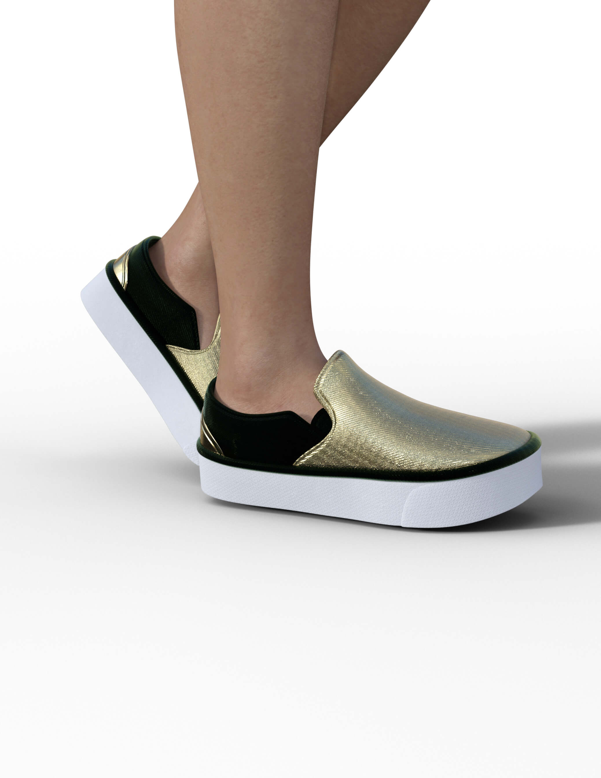 Elegant Skateboarding Shoes for Genesis 8 Female - Daz Content by RN95
