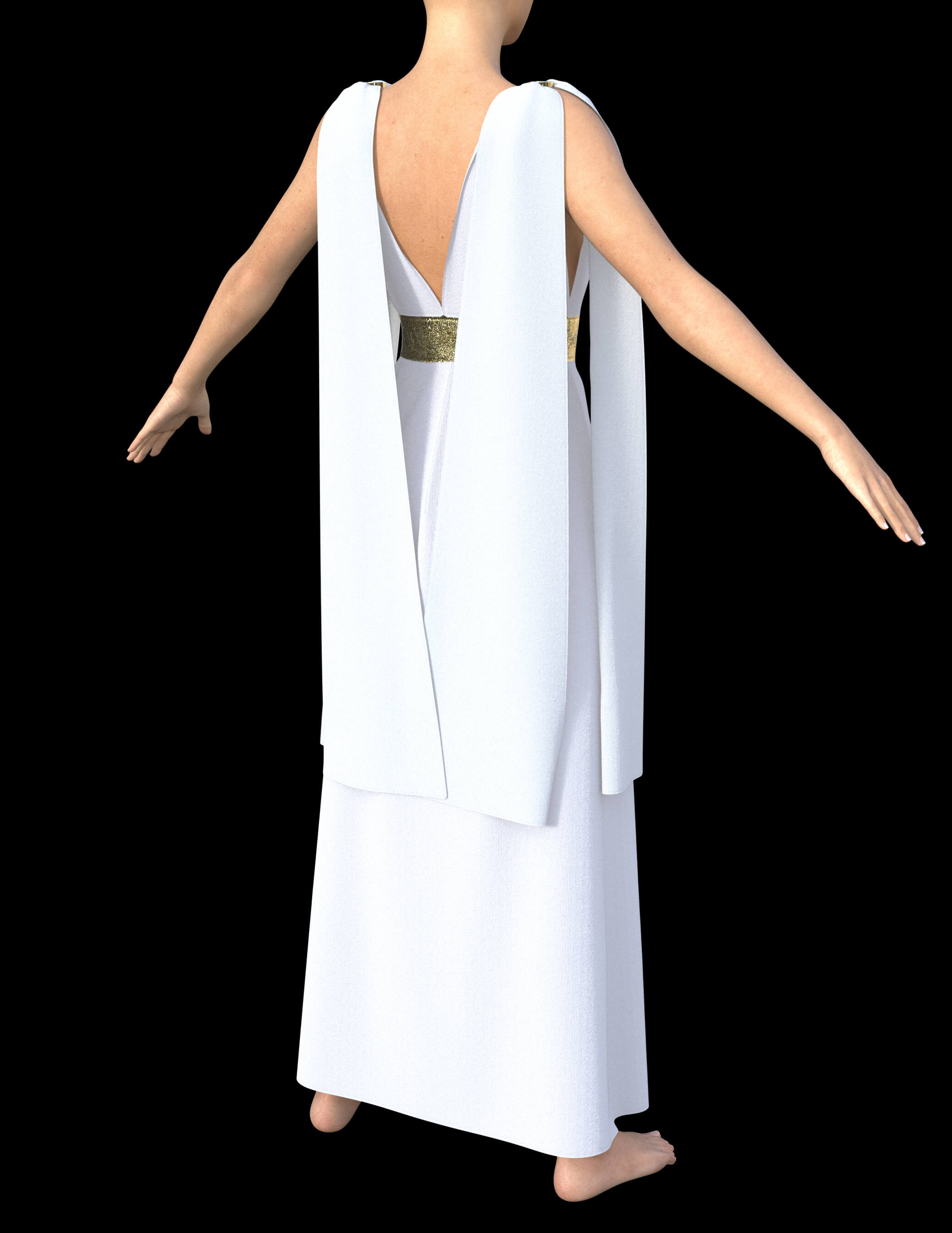 Elysian Greek Dress for Genesis 8 Female - Daz Content by RN95