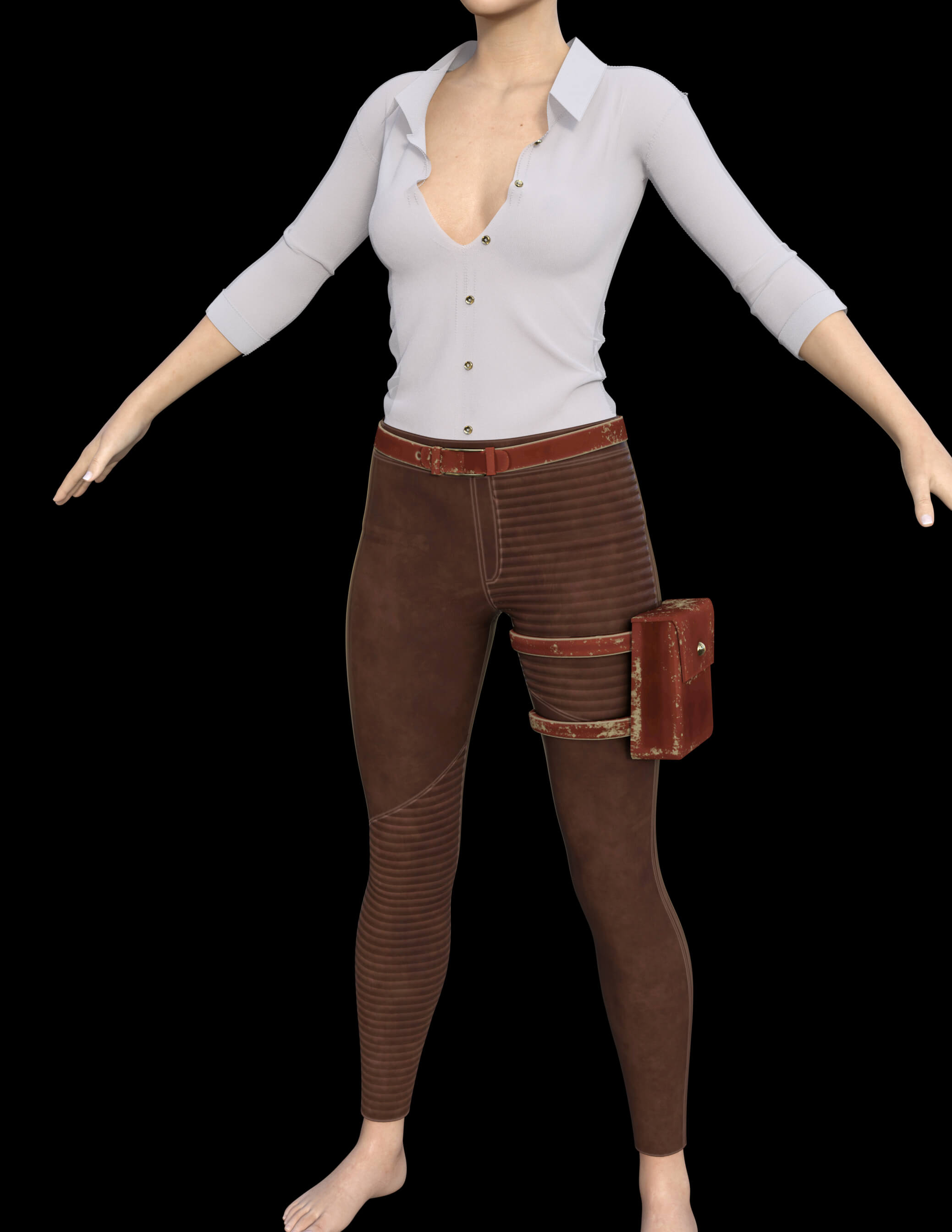 Explorer Outfit for Genesis 8 Female - Daz Content by RN95