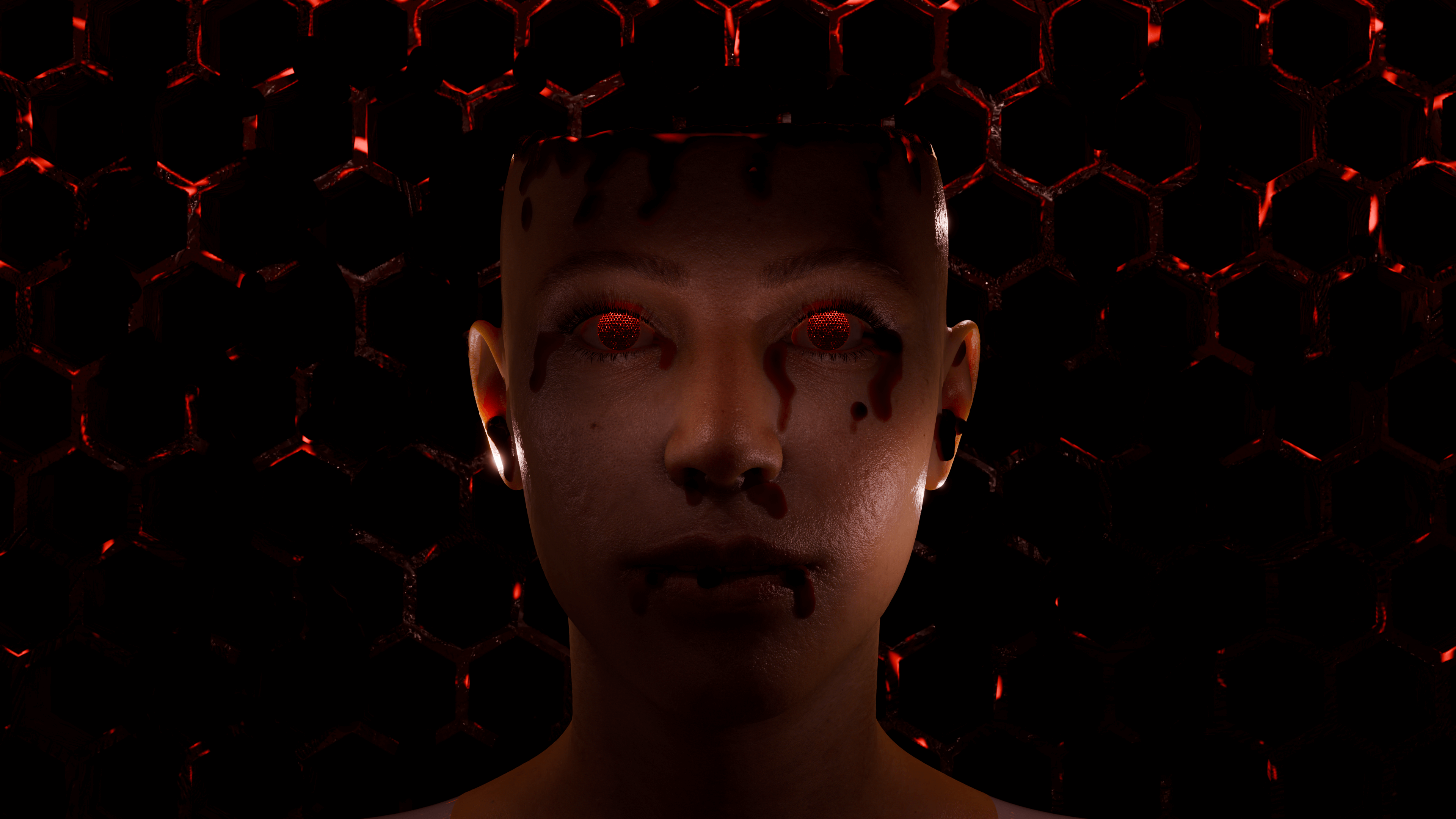 Trypophobia 3D Render, Digital Art by RN95