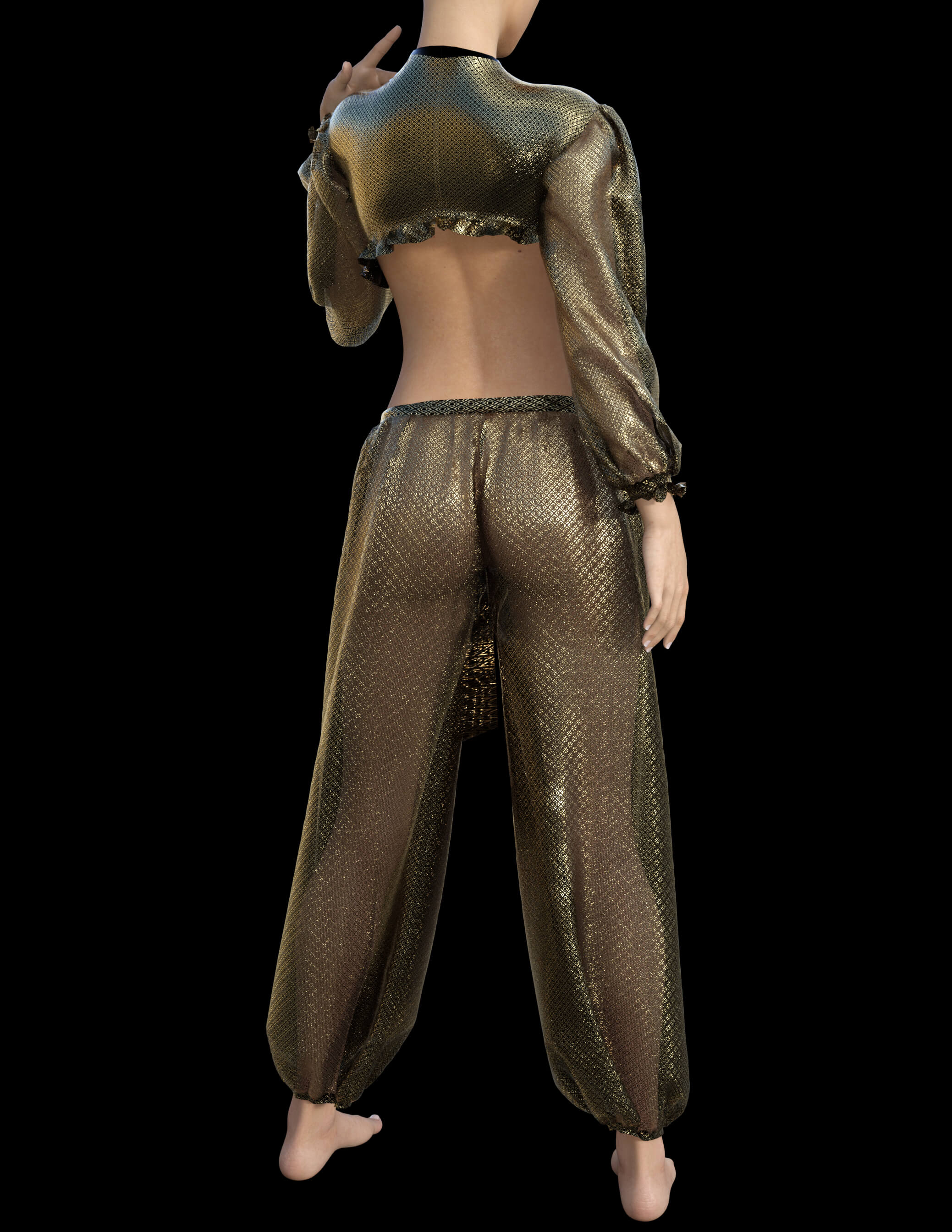 Genie Costume for Genesis 8 Female - Daz Content by RN95