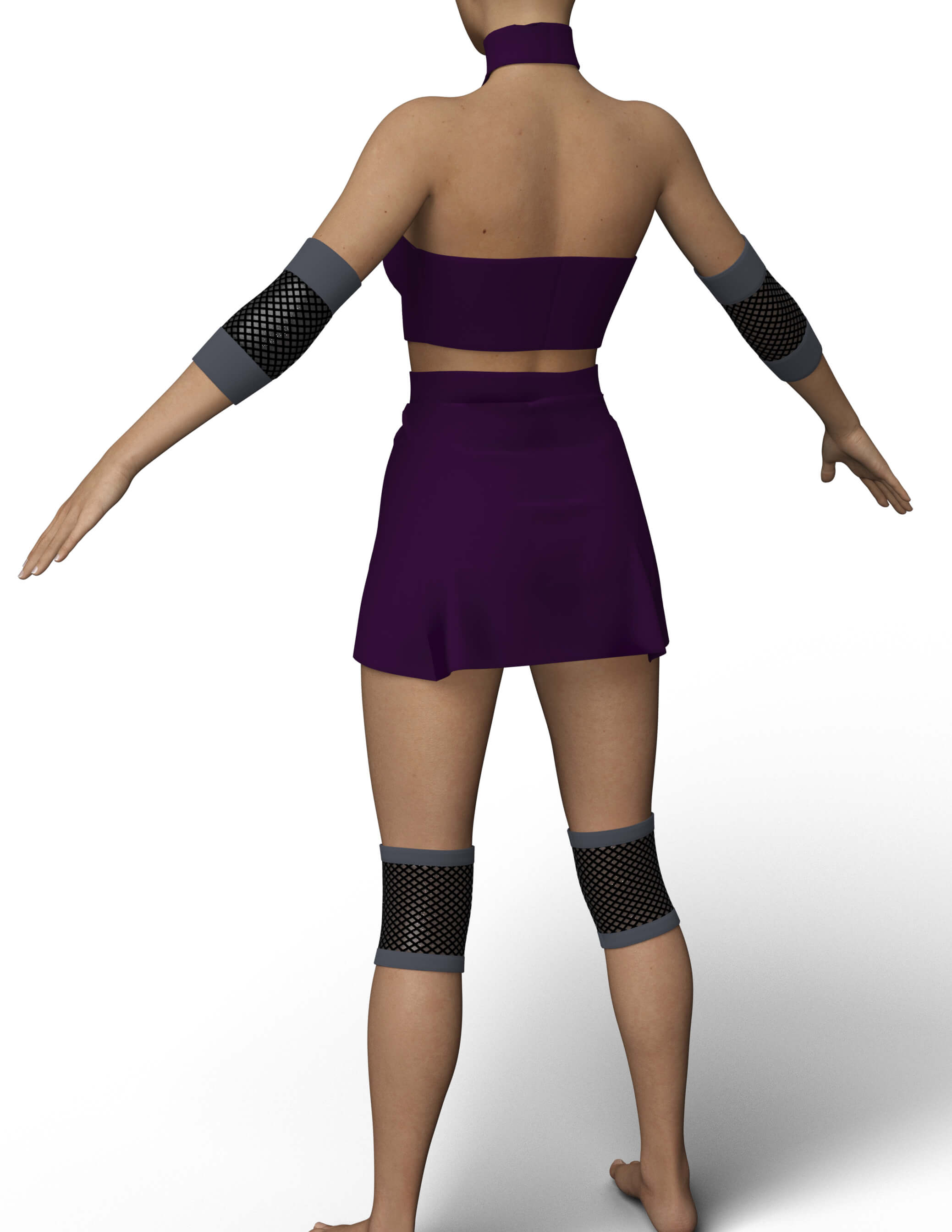 Ino Cosplay Outfit for Genesis 8 Female - Daz Content by RN95
