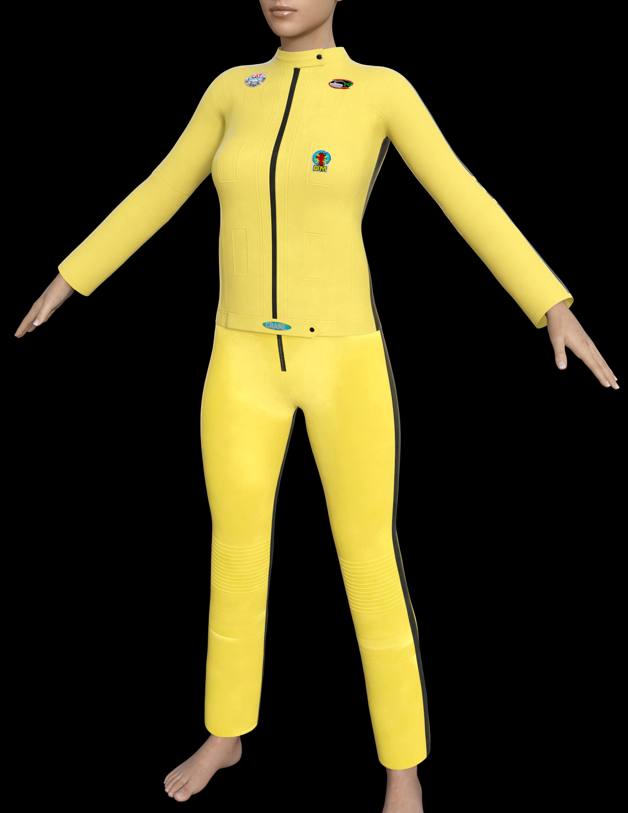 Kill Bill Classic Outfit for Genesis 8 Female - Daz Content by RN95