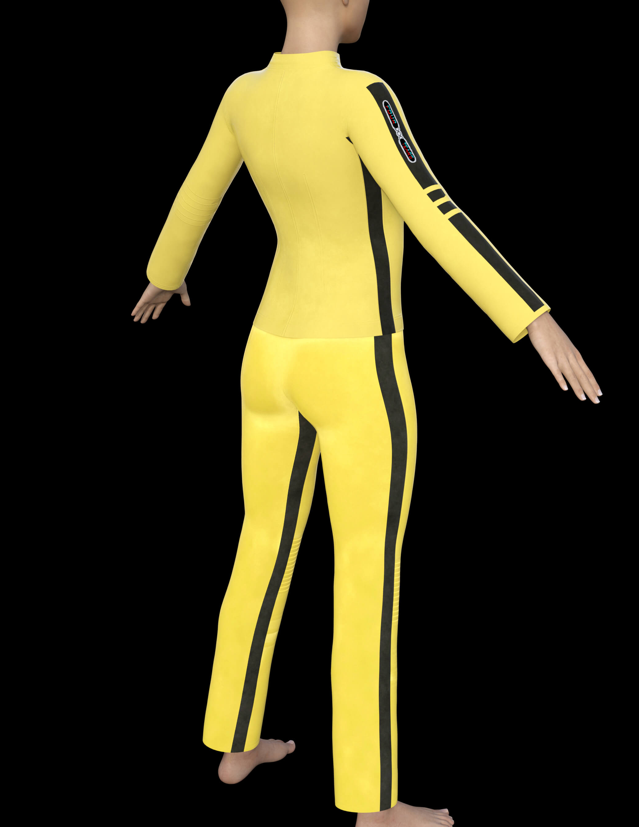 Kill Bill Outfit Collection for Genesis 8 Female by RN95