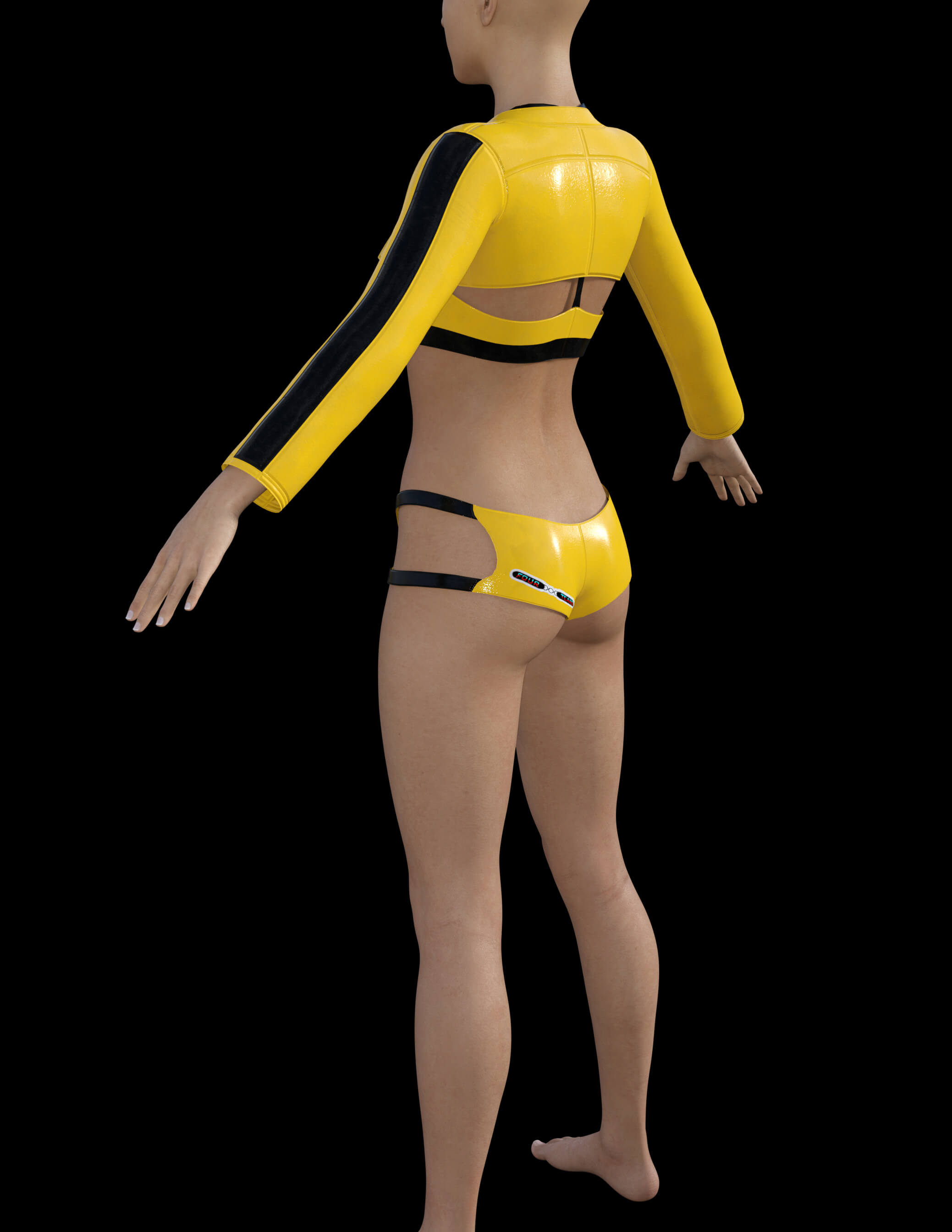 Kill Bill Sexy Outfit for Genesis 8 Female - Daz Content by RN95