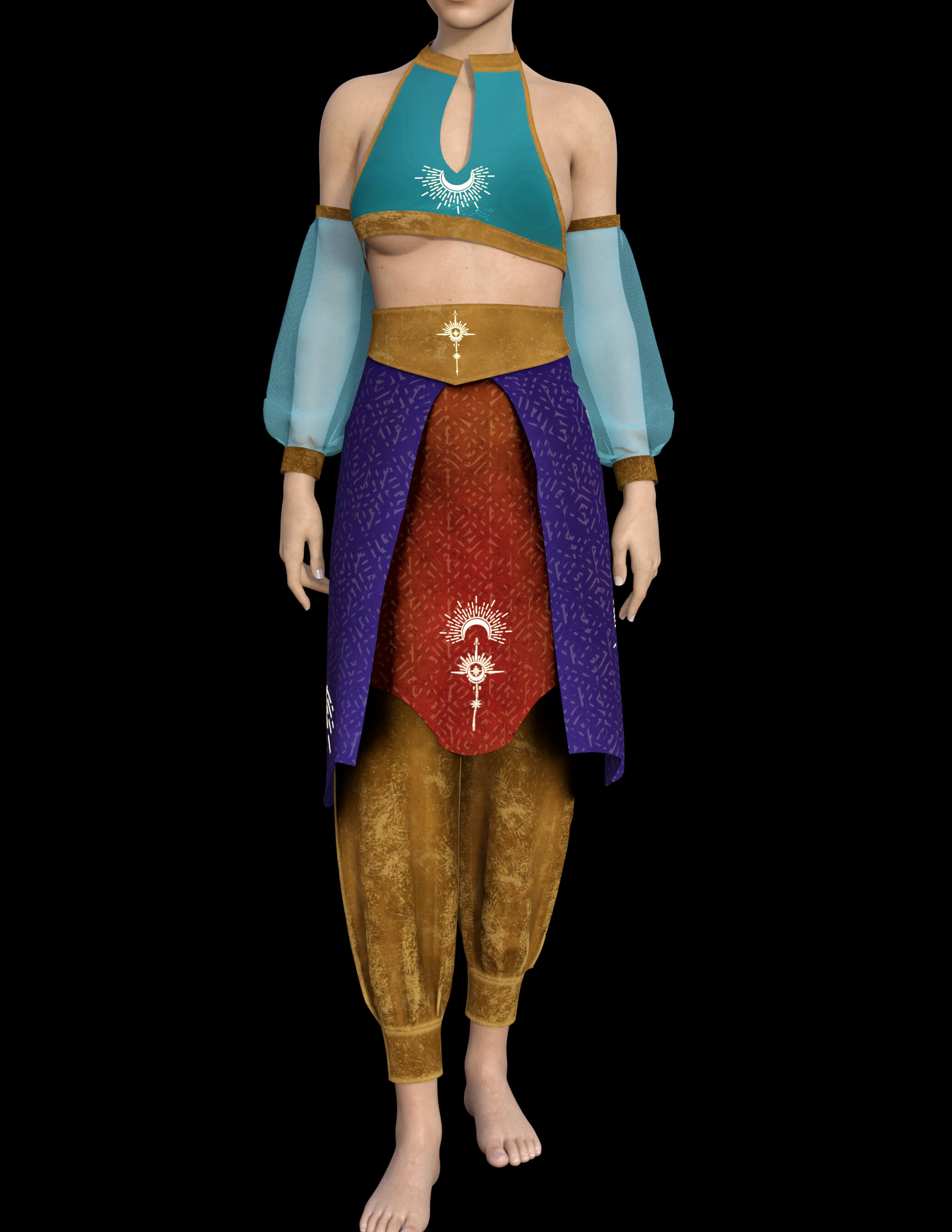 Mage Outfit 2 for Genesis 8 Female - Daz Content by RN95